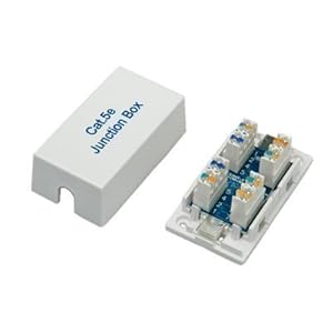 Network Cable Connection Junction Box, UTP, Cat5e: Amazon.co.uk ...