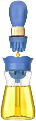 Olive Oil Dispenser, 2 In 1 Oil Dispenser Bottle with Brush Silicone ...