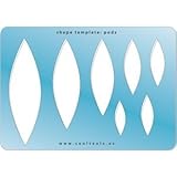 Amazon.com: Cool Tools - Jewelry Shape Template - Jewelry Rectangles Medium
