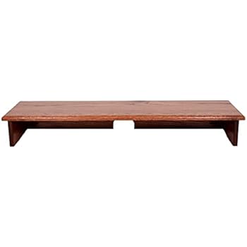 Amazon.com: RED Oak Stained Sound BAR TV Riser 40" Wide X 12" DEEP X 5 ...