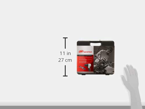 Ingersoll Rand 2317G Edge Series Air Impactool y kit de trinquete, negro