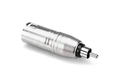 Hosa GXR-135 XLR Male to RCA Male Adaptor | Amazon price tracker ...