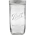 Amazon.com: Ball Jar Wide Mouth Pint and Half Jars with Lids and Bands ...
