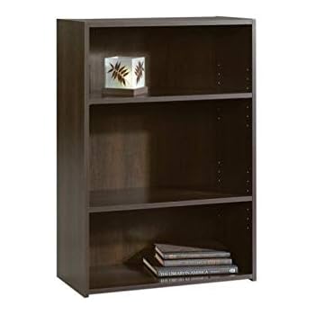 Amazon.com: Scranton & Co 3-Shelf Bookcase in Cinnamon Cherry: Office ...