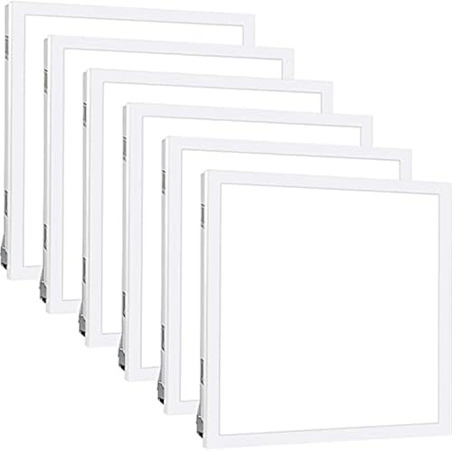 hykolity (6 Pack 2x2 FT LED Flat Panel Troffer Light, 40W Back-Lit Drop ...