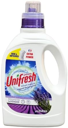 Unifresh Liquid Detergent Lavender - 2L | Powerful, Fresh Scent, High ...