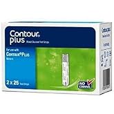 Contour Plus Tiras Reactivas Para Determinación De Glucosa En Sangre De ...