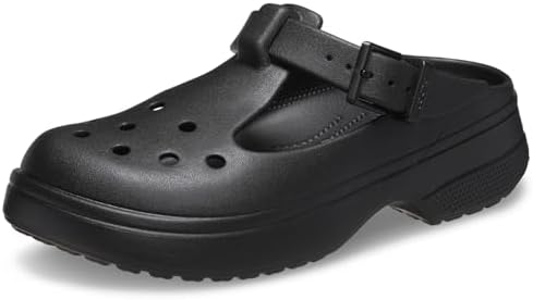 Crocs Women Classic Mary Jane Clog 210581-001, EU 36-37, Black price in ...