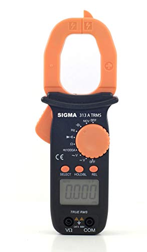 Sigma Instruments Digital Ac/Dc True Rms Clamp Meter 313A Trms, 1000Amp ...