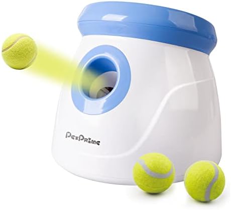 Pet Prime Automatic Dog Ball Launcher - Dog Ball Thrower, Interactive ...