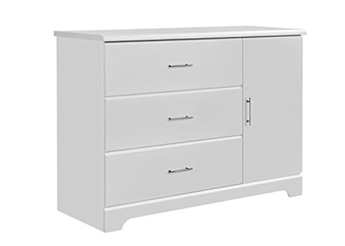 Storkcraft Brookside 3 Drawer Combo Dresser (White) – Baby and Kids ...