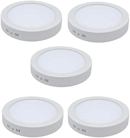 18W Round Led Spot Panel Light Surface Mounted white - 5 Pieces price ...