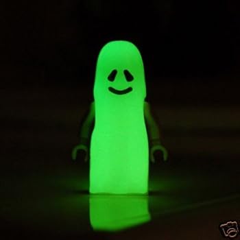 Amazon.com: LEGO vintage Ghost Minifigure Glow In Dark RARE: Toys & Games
