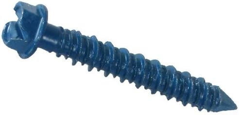 Amazon.com: L.H. Dottie 36H214 Concrete Anchor System, Hex Head Slotted ...