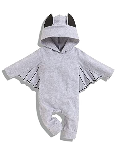 My First Halloween Outfit Newborn Baby Boy Cosplay Clothes Infant Bat Costume Hoodie Romper ...