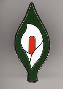 Amazon.com : Easter 1916 - Easter Lily Enamel Pin Badge Irish ...