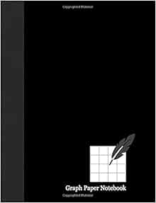 Amazon.com: Graph Paper Notebook: 1/6 Graph Ruled, 100 Pages ...
