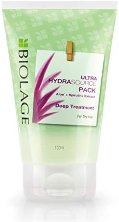 Biolage Hydrasource Deep Treatment Pack, Hair Mask with Aloe Vera for ...
