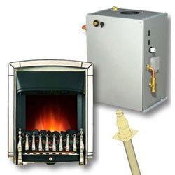 Baxi Bermuda and Dream Chrome Heating Back Boiler Pack: Amazon.co.uk ...