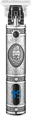 VGR V-228 Professional Hair Clipper with LED display Runtime: 180 min Trimmer for Men (Silver ...