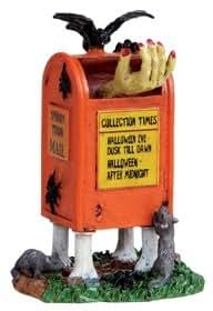 Amazon.com: Spooky Town Scary Mailbox Halloween Village Figurine: Home ...