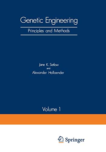 Buy Genetic Engineering: Principles and Methods Volume 1 Book Online at ...