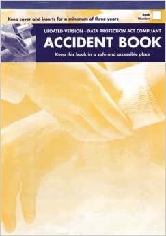Accident Book : Amazon.co.uk: Stationery & Office Supplies