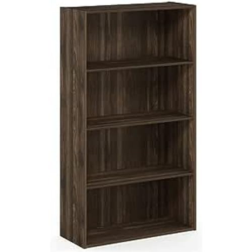 Furinno Pasir 4-Tier Open Shelf, Columbia Walnut in Kuwait | Whizz ...