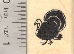 Turkey Rubber Stamps | Kritters in the Mailbox | Turkey Rubber Stamp