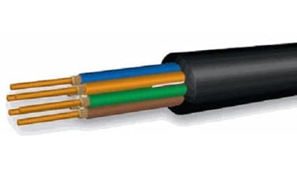 Amazon.com: 6 STRAND MULTIMODE 50 MICRON IN/OUTDOOR FIBER OPTIC CABLE ...