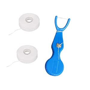 Amazon.com : Artibetter Dental Floss Holder Reusable Floss Mate Handle ...