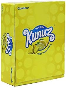 سعر Kunuz Chewy Candy Lemon by Gandour, 24 Pieces فى السعودية | بواسطة ...