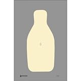 Amazon.com : STANDARD FBI-Q TARGET ON BRIGHT WHITE PAPER 100 PACK ...
