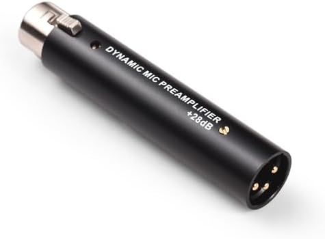 Labymos In-line Microphone Pream Low Noise Gain Amplifier XLR ...