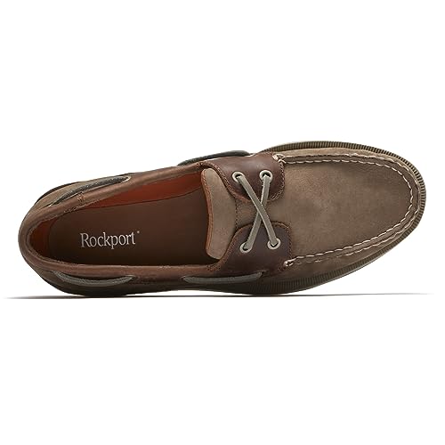 Rockport Perth Boat Shoe CH1237 Men's Size 8m Brown for sale online | eBay