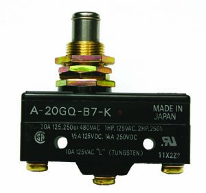 NTE Electronics 54-454 General Purpose Snap Action Switch, SPDT Circuit, 625 g Operating Force ...