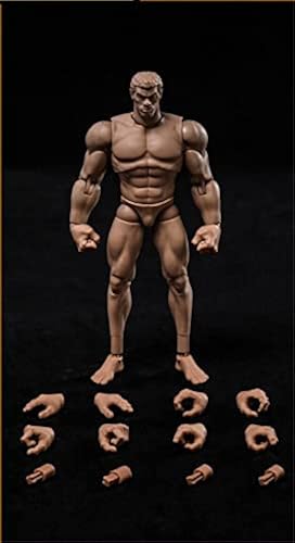 1/12 Scale Male Action Figure,6inch Flexible Muscular Strong Male ...