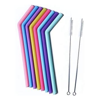 Amazon.com: Love Coco Big Silicone Straws for 30 oz Tumbler | 10 Pieces ...