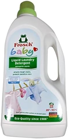 Frosch Baby Liquid Laundry Detergent 1.5L - Hypoallergenic, Chamomile ...