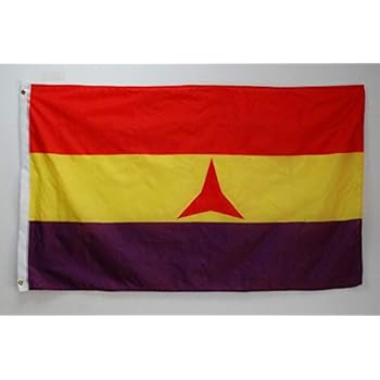 Amazon.com : AZ FLAG International Brigades Spanish Republic Flag 3' x ...