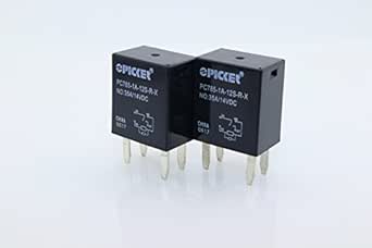 (x2) PC785-1A-12S-R-X-2 | 4 Pin SPST-NO 12 VDC Coil, 35 Amp 75 VDC Switching, ISO 280 Footprint ...