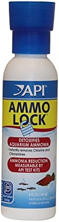 API AMMO-LOCK Freshwater and Saltwater Aquarium Ammonia Detoxifier 4 ...