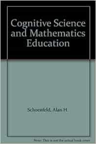 Amazon.com: Cognitive Science and Mathematics Education (9780898597912 ...
