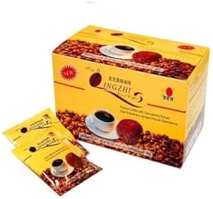 Lingzhi Organic Black Coffee 2 in 1 with Ganoderma Extract (4.5g x 20 ...