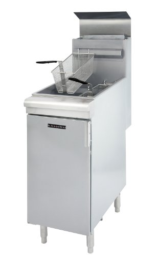 Amazon.com: Commercial Deep Fryer 120,000BTU 40-50LBS Frialator ...