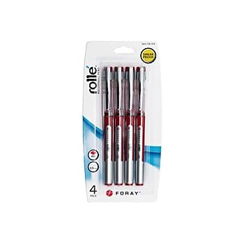 Amazon.com: FORAY(R) Liquid Ink Rollerball Pens, Fine Point, 0.5 mm ...