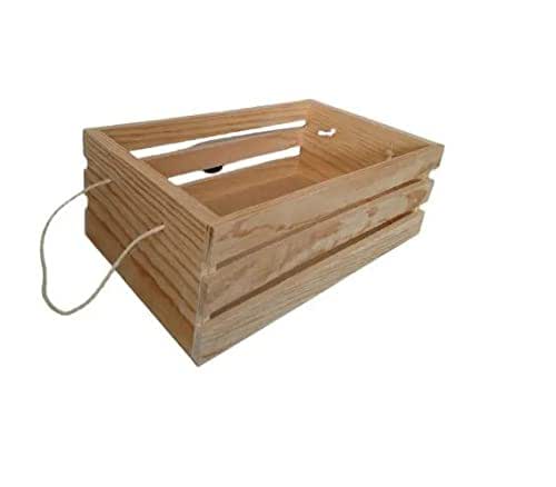 Huacal Reforzado Artesanal De Madera Pino : Amazon.com.mx: Productos ...