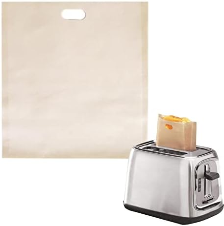 Toaster Bag - Non-Stick Washable Toast Bag - Toaster Bags for ...