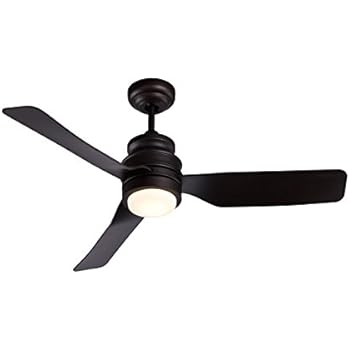 Home Decorators Collection Merwry LED 52" Indoor Ceiling Fan (Black ...