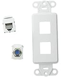 Amazon.com: Commscope/Systimax GigaSpeed Cat6 Modular Jack, White ...
